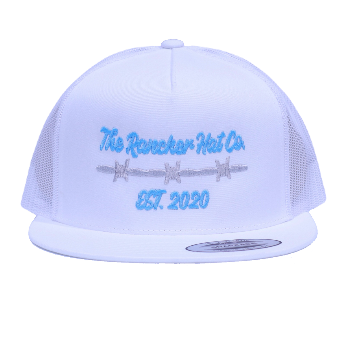 “Barbed Wire”Blue(white) – The Rancher Hat Co.
