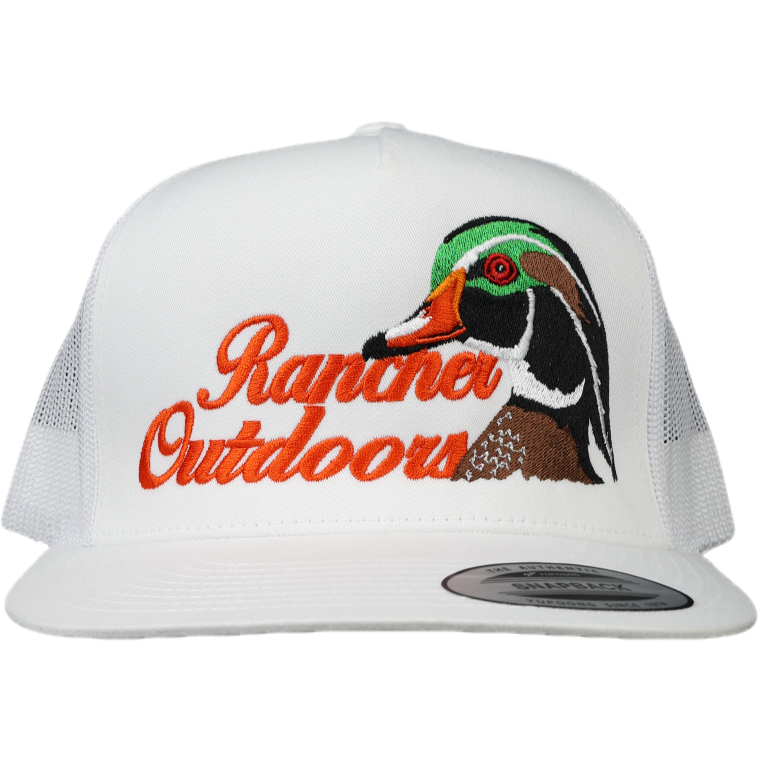 "WOODY" - EXCLUSIVE 1/100 - Flatbill Trucker Snapback – The Rancher Hat Co.