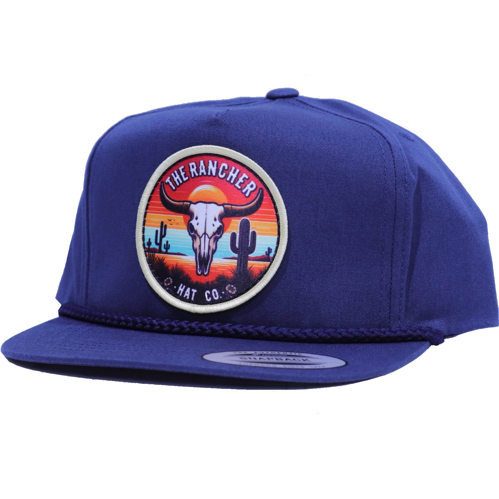 Dusty Dawn- Navy Rope Hat – The Rancher Hat Co.